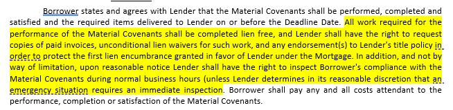 When to use a Side Letter Agreement or an Undelivered Item